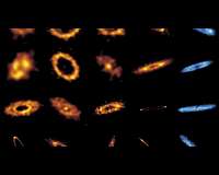 ALMA survey maps turbulent youth of distant planetary systems