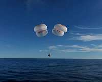 ISS astronauts splash down on Earth after first-ever medical evacuation